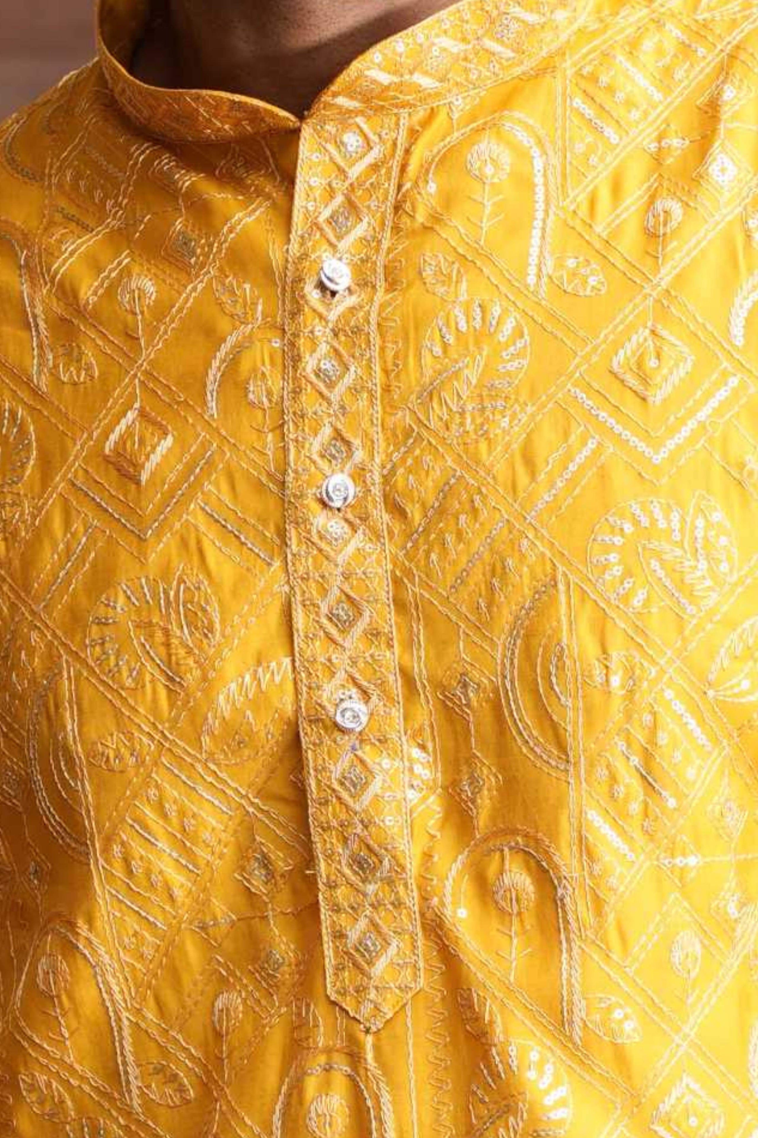 Long Kurta for Men – Comfortable Wedding & Festive Wear | Shasak
